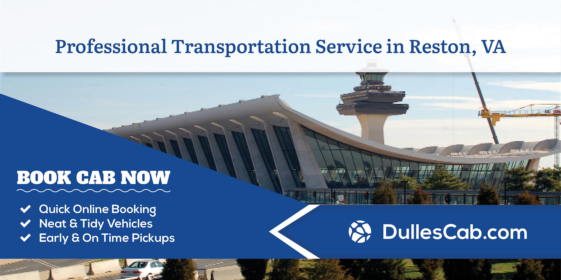 Reston Cab - Taxi Transportation in Reston, VA - Dulles Cab
