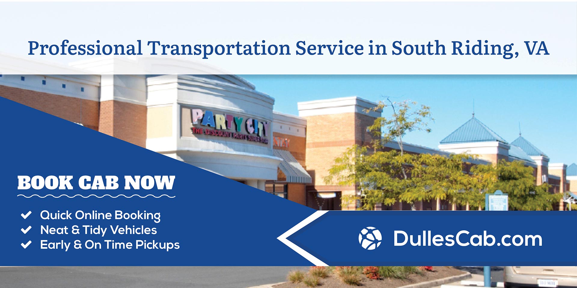 South Riding Cab - Taxi Transportation in South Riding, VA - Dulles Cab