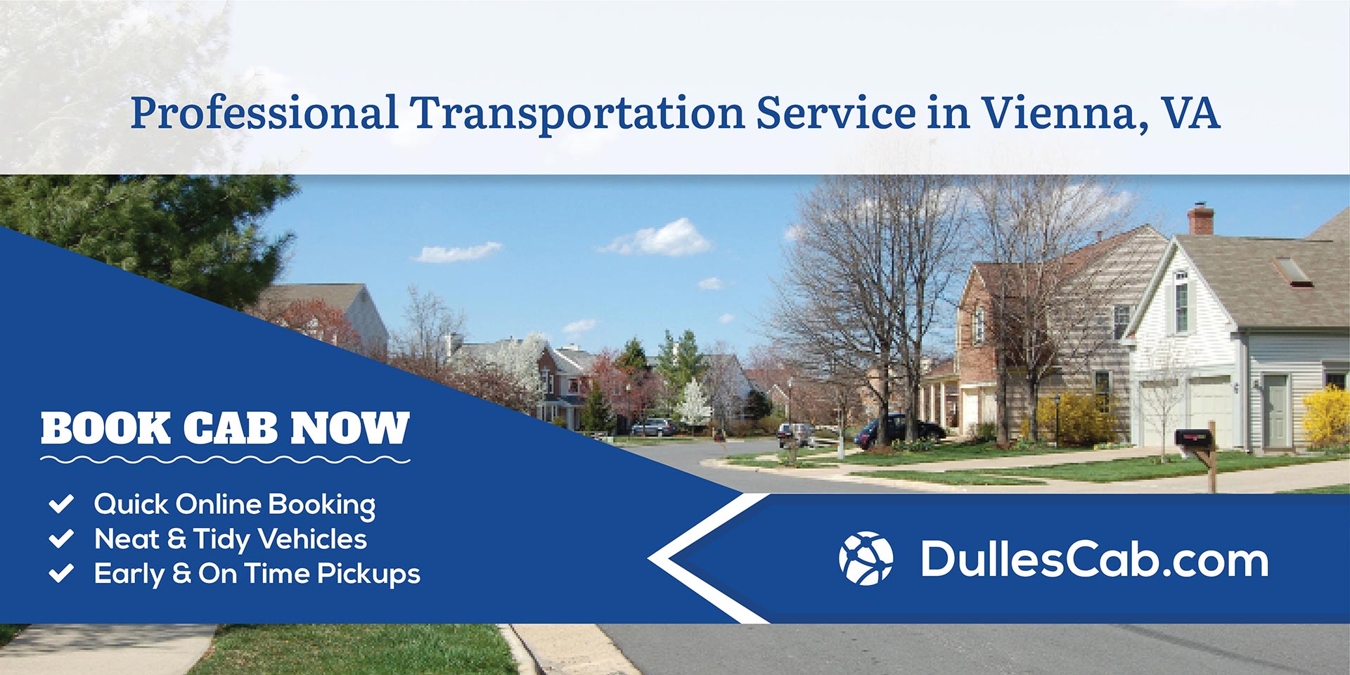 Vienna Cab - Taxi Transportation in Vienna, VA - Dulles Cab