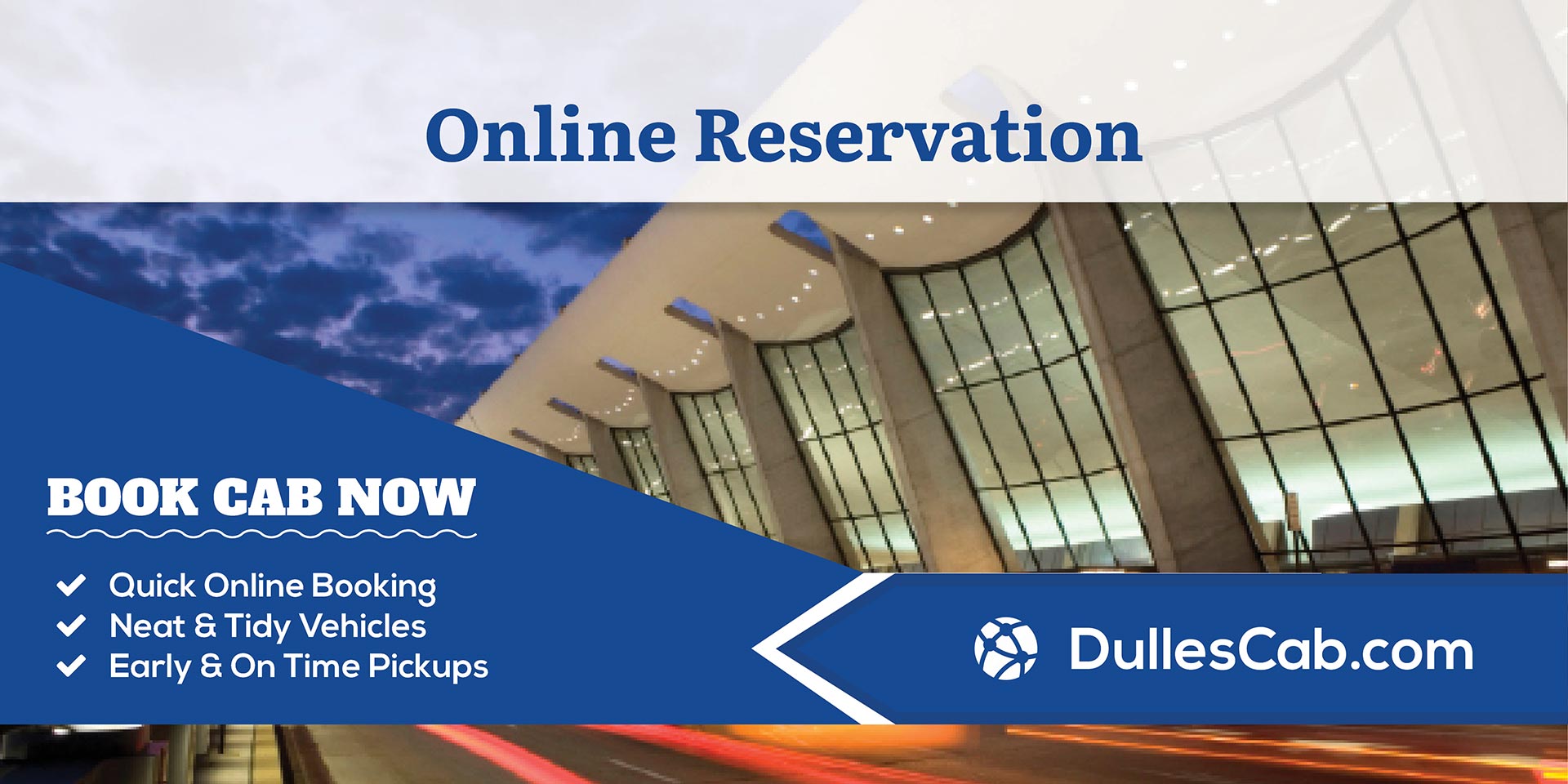 Dulles Cab - Transportation for Airports, Corporate Events, & Weddings!